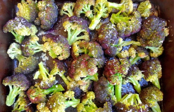Mediterranean Style Roasted Broccoli
