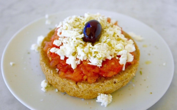 Authentic Cretan Salad