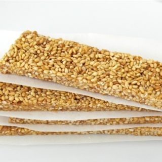 Pasteli: Greek Honey-Sesame Bars