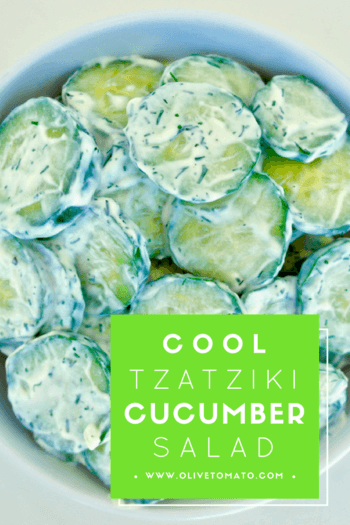 Cool Tzatziki Cucumber Salad