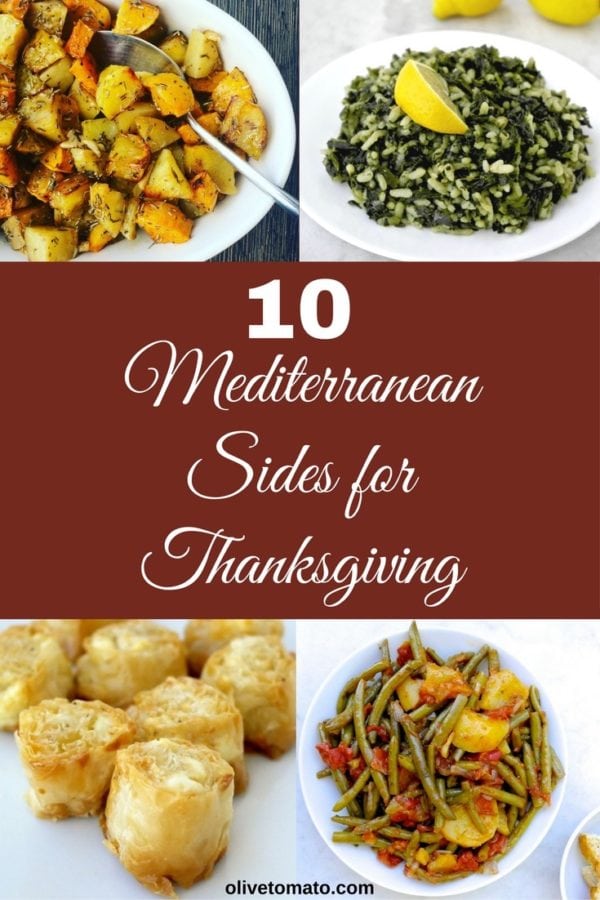 9 Healthy Mediterranean Side Dishes for Thanksgiving - OliveTomato.com