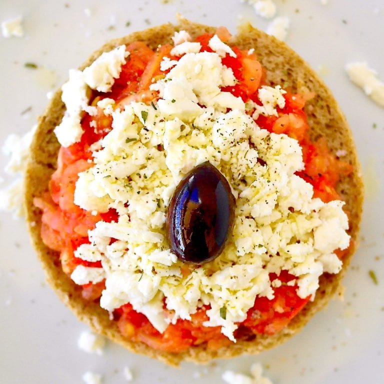 Authentic Cretan Salad