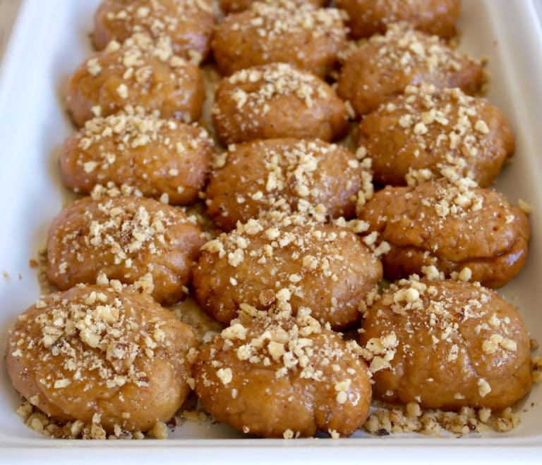 Melomakarona: Greek Christmas Honey Cookies