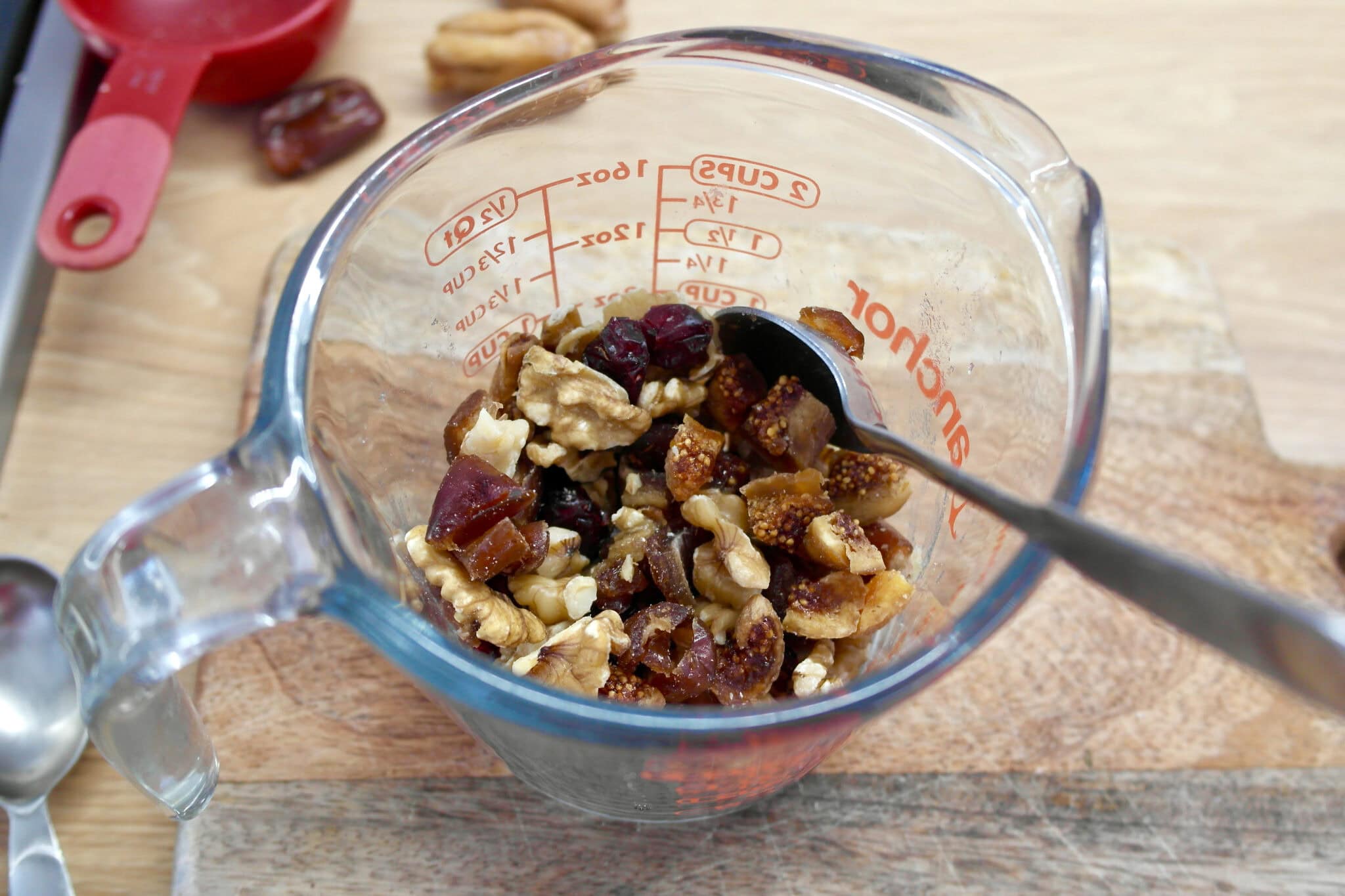 Easy Dark Chocolate Fruit and Nut Clusters - OliveTomato.com